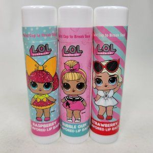 Taste Beauty | Makeup | Lol Surprise Lip Balm Lot Of 6 Bubble Gum ...